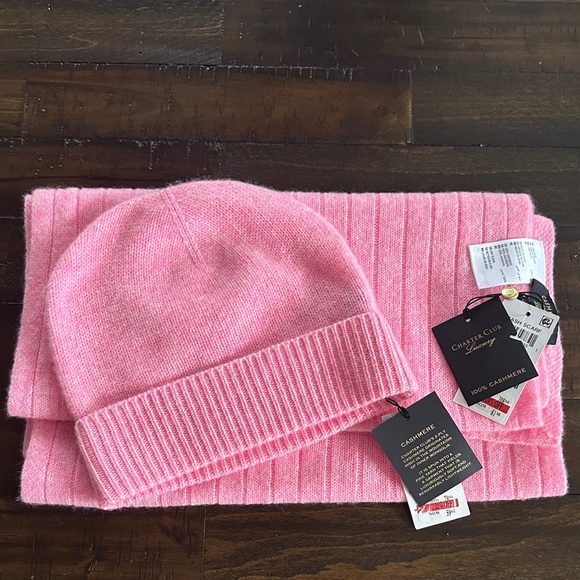 Charter Club | Accessories | Charter Club Bubble Gum Cashmere Beanie ...